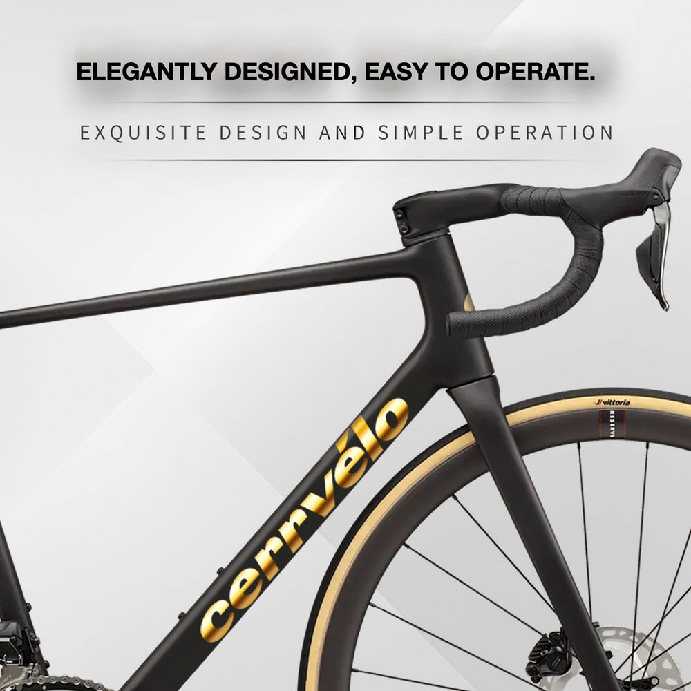 2026 Cervélo R5 Frame Logo Decals | Waterproof OEM Overlay Stickers
