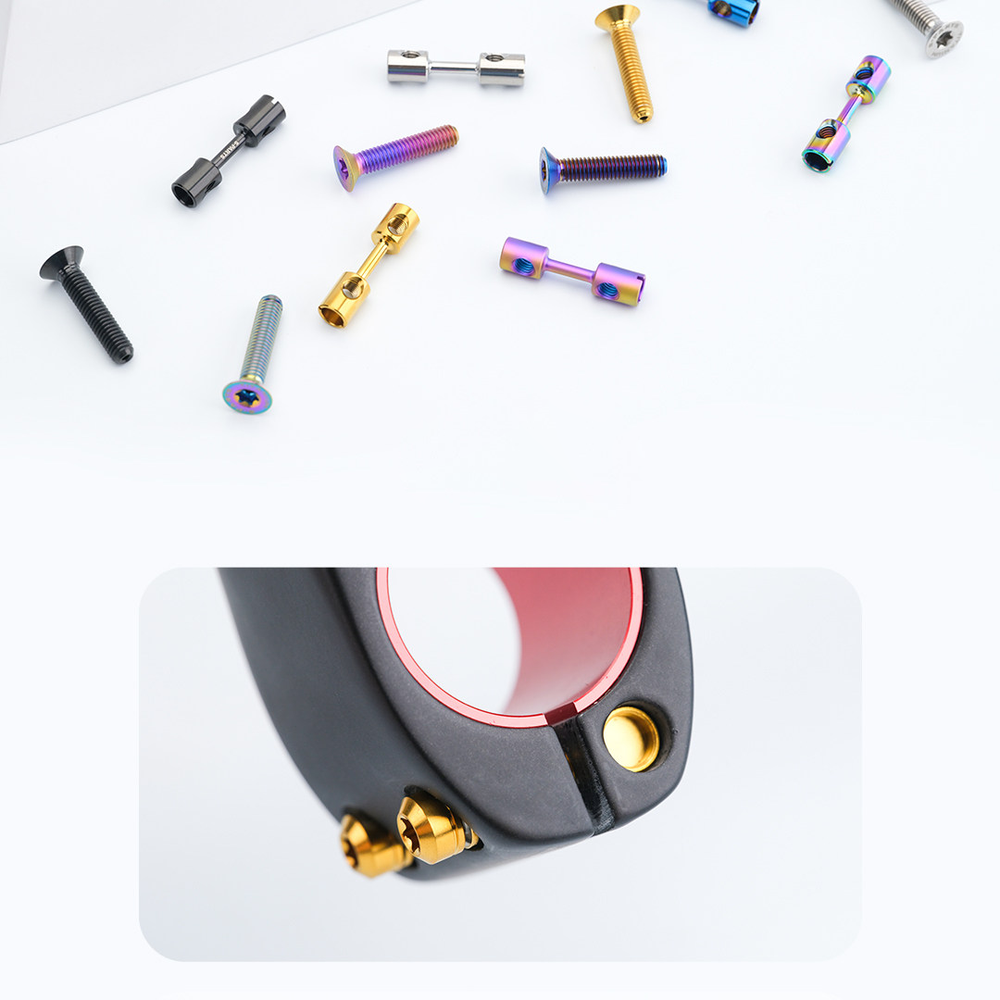 S-PARTS Titanium Bolt Kit for BIGROCK Gen 2 Integrated Handlebar – 13 pcs