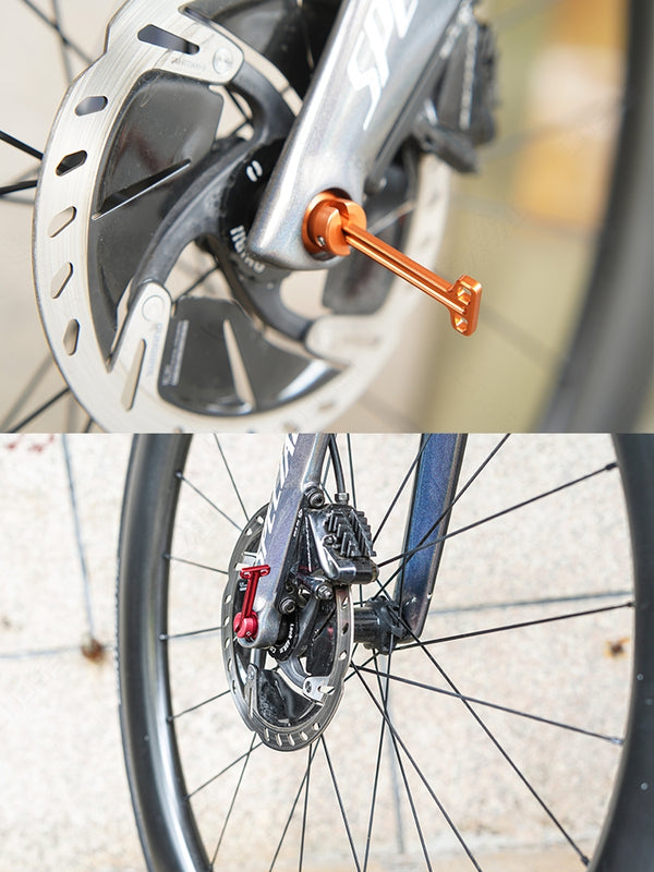 Ultralight Titanium Alloy Concealed Quick-Release Thru-Axle for Road B