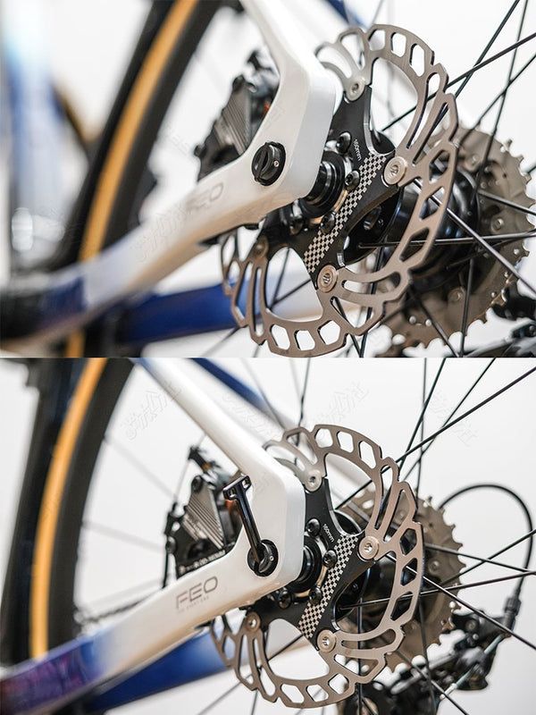 Ultralight Titanium Alloy Concealed Quick-Release Thru-Axle for Road B